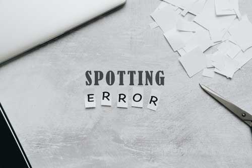 English Spot The Error Questions With Answers