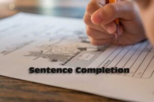 50 High Level Sentence Completion Exercises with Answers in English