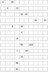 Skip Counting by 6 Worksheet | Kindergarten Mathematics Practice
